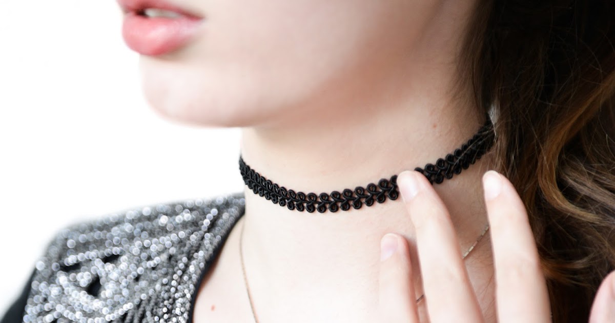 MAXCE: DIY choker necklace