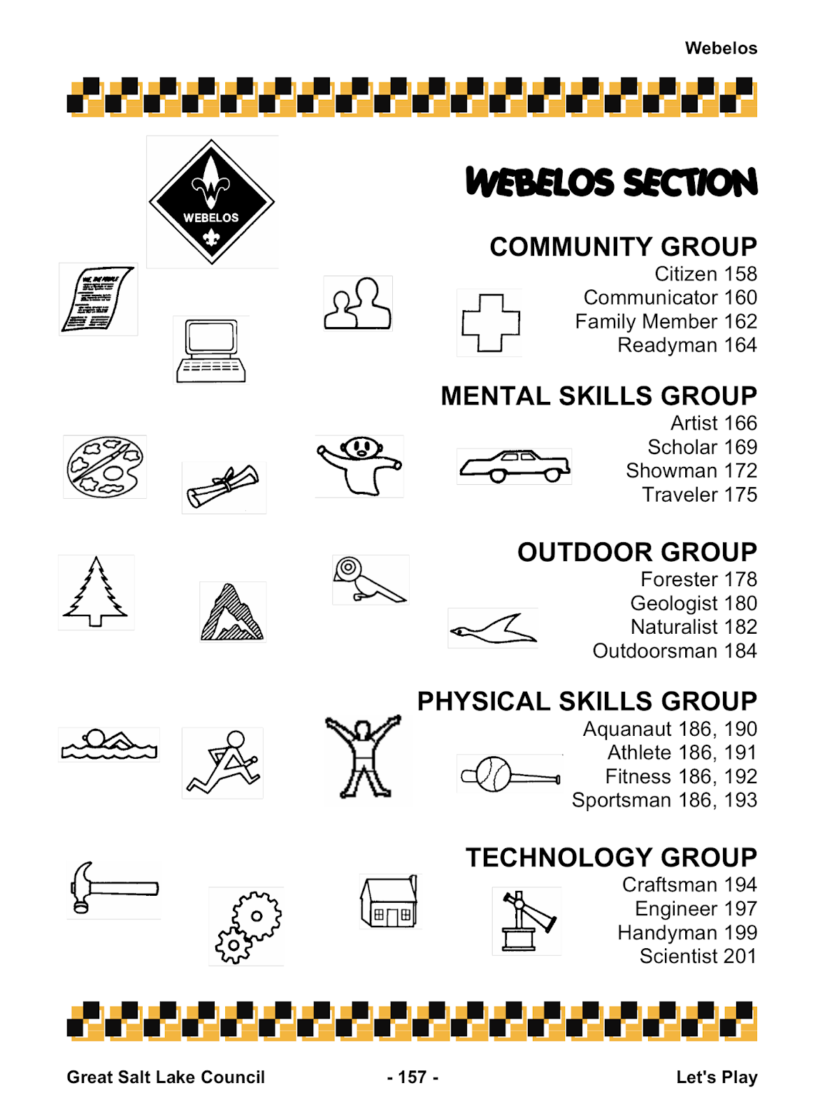 Akela's Council Cub Scout Leader Training: Webelos Section ~ Great Salt ...