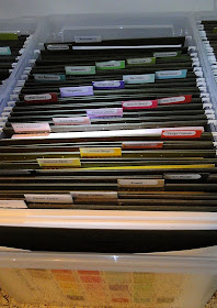 Confessions of a Ribbon Addict: Creative Chat - Organizing Card Stock