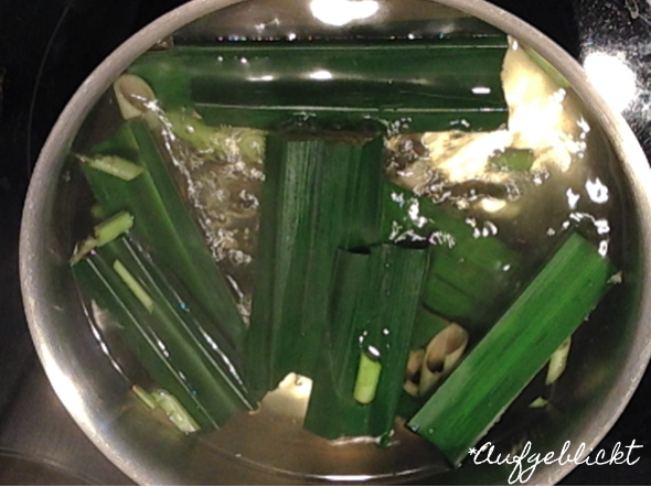 LEMONGRASS - PANDAN BLÄTTER TEE | *AUFGEBLICKT