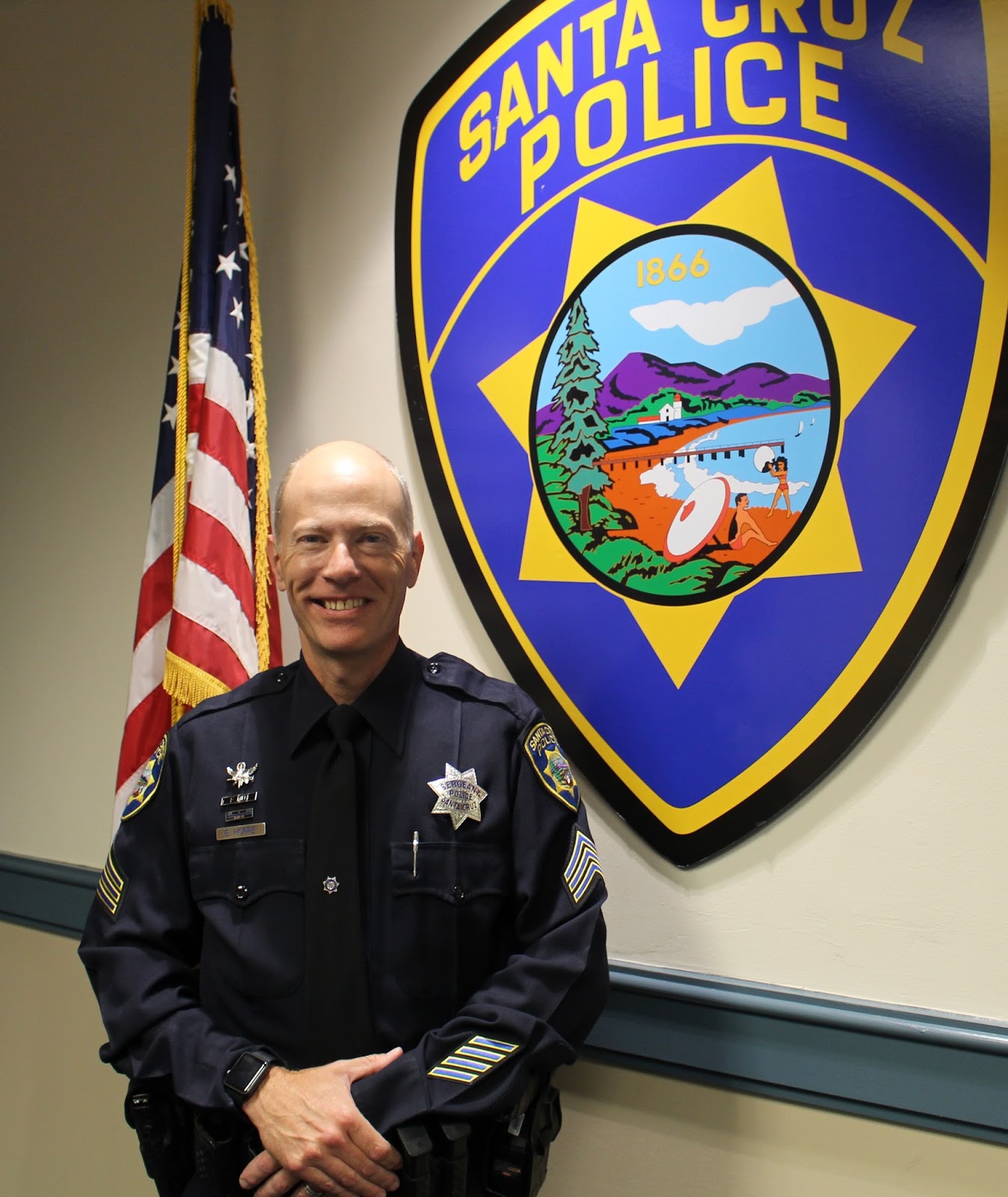 Santa Cruz Police: Santa Cruz Police Veteran Officer Erich Hoppe ...