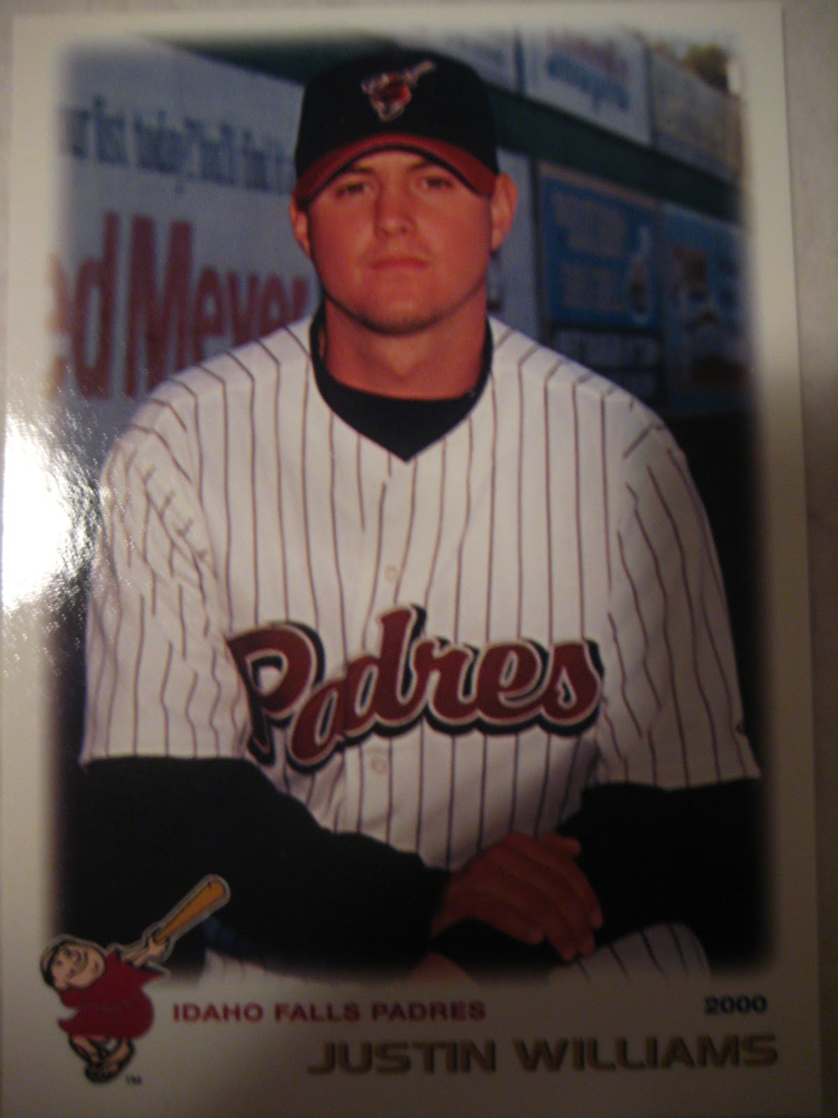 Baseball Cards Come to Life!: Justin Williams on baseball cards