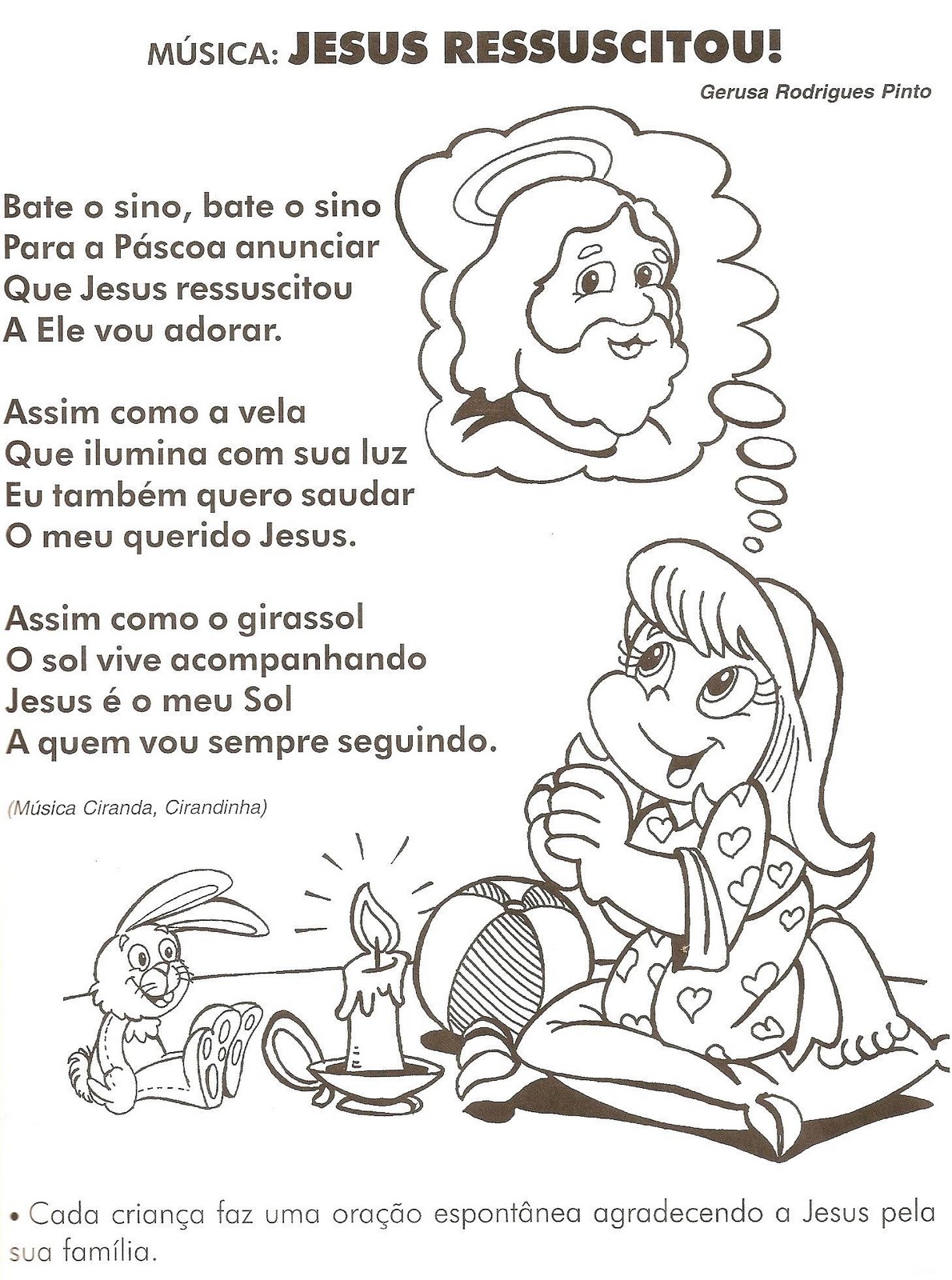 Poemas De Pascoa Para Criancas Sobre Jesus