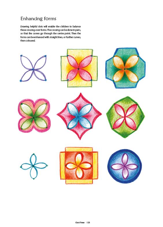 we bloom here: creative form drawing