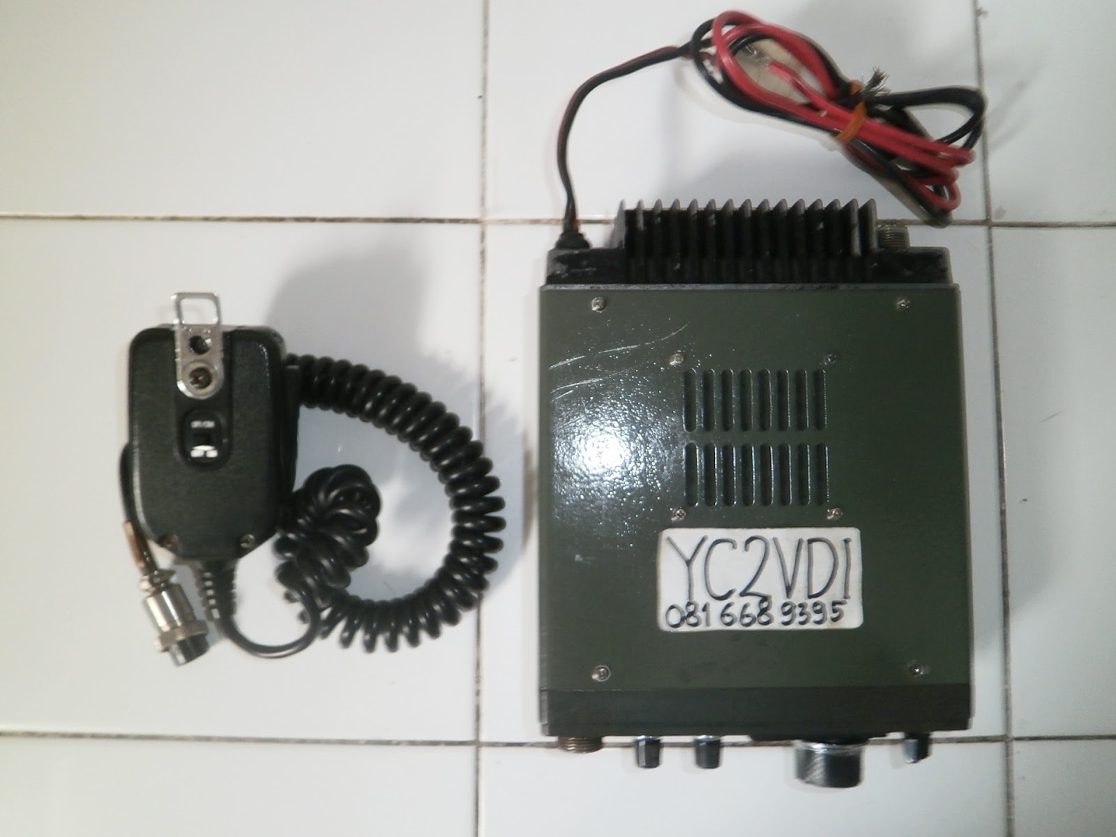 Sinar Agung ( Y C 2 V D I ): RIG ICOM IC 25A MADE IN JAPAN - BAGUS ...