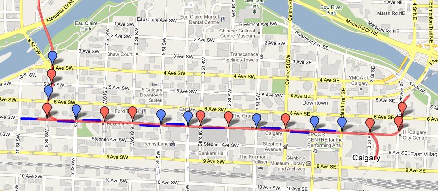 Transit Utopia: Calgary's Downtown Transportation Network