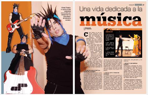 Cesar Franco - Entrevista en El Siglo de Durango - Akiba House