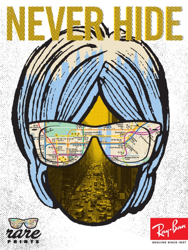 Rayban "Never Hide" Campaign by Cutwater