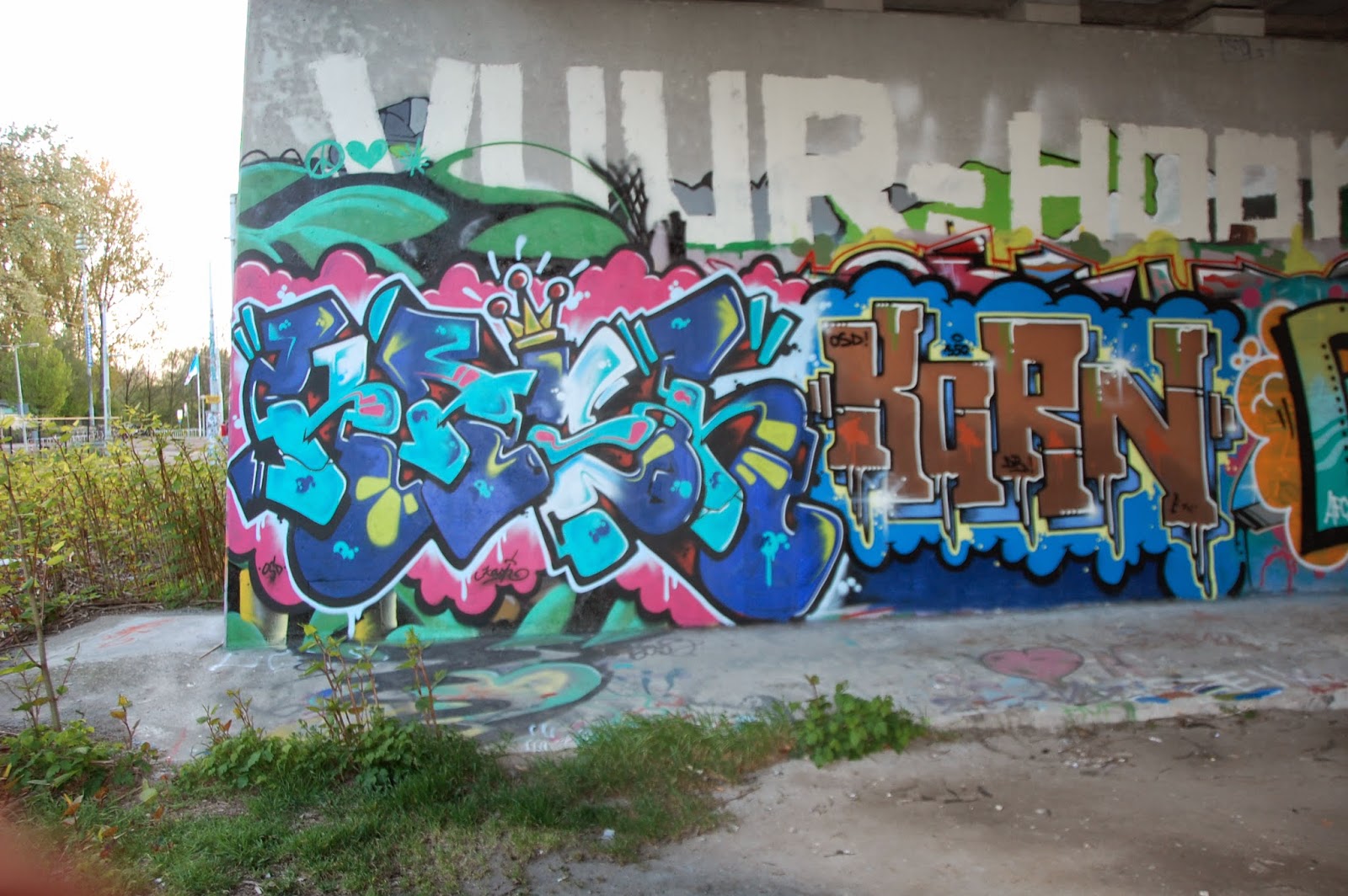 Graffiti Amsterdam: Kash Korn