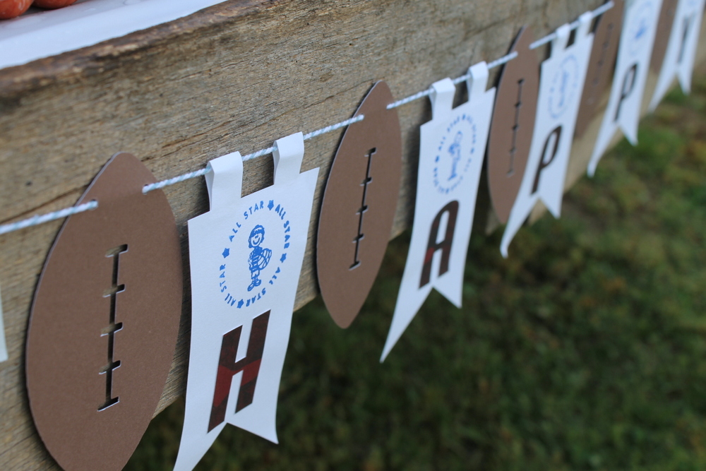 Stamp Camp: Sports Themed Birthday Party - Banner