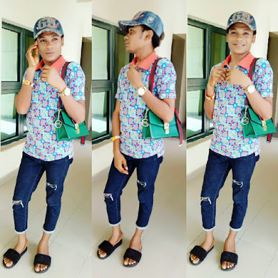 PHOTOS: Nigerian Crossdresser, Jay Bugatti Shares New Makeup Photos ...