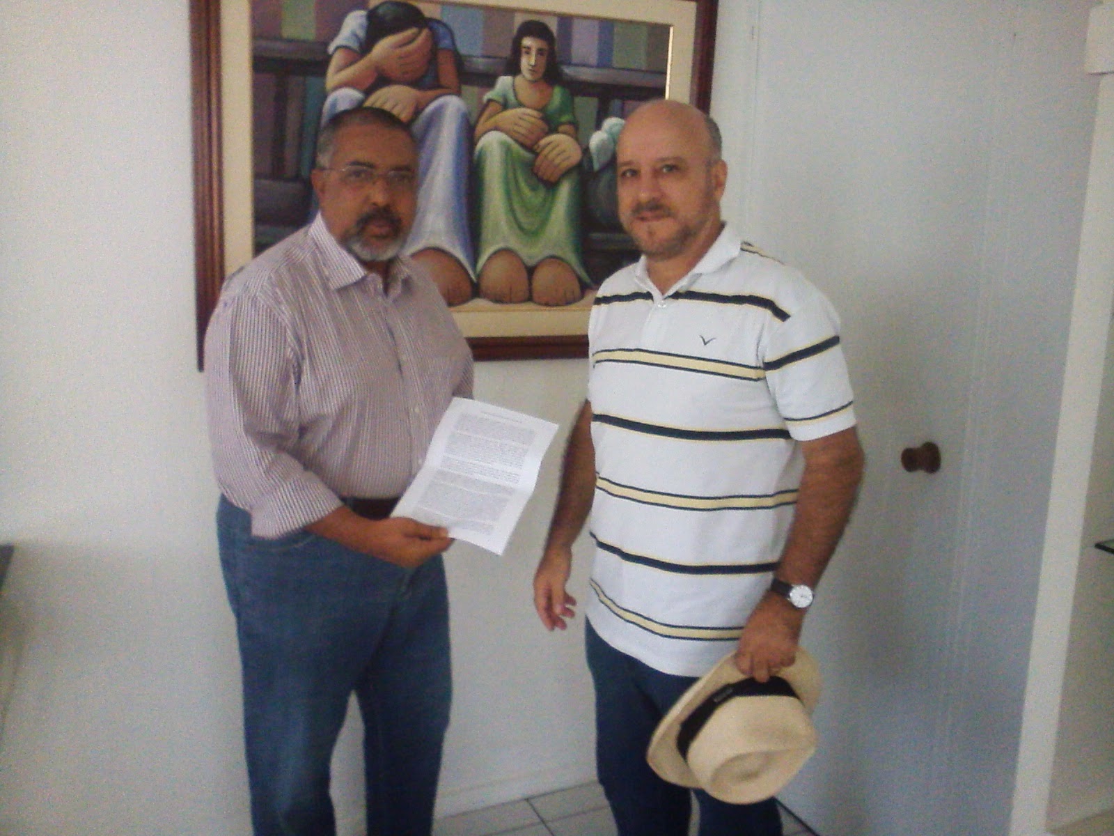 O Boqueirão Online: COM O SENADOR PAULO PAIM