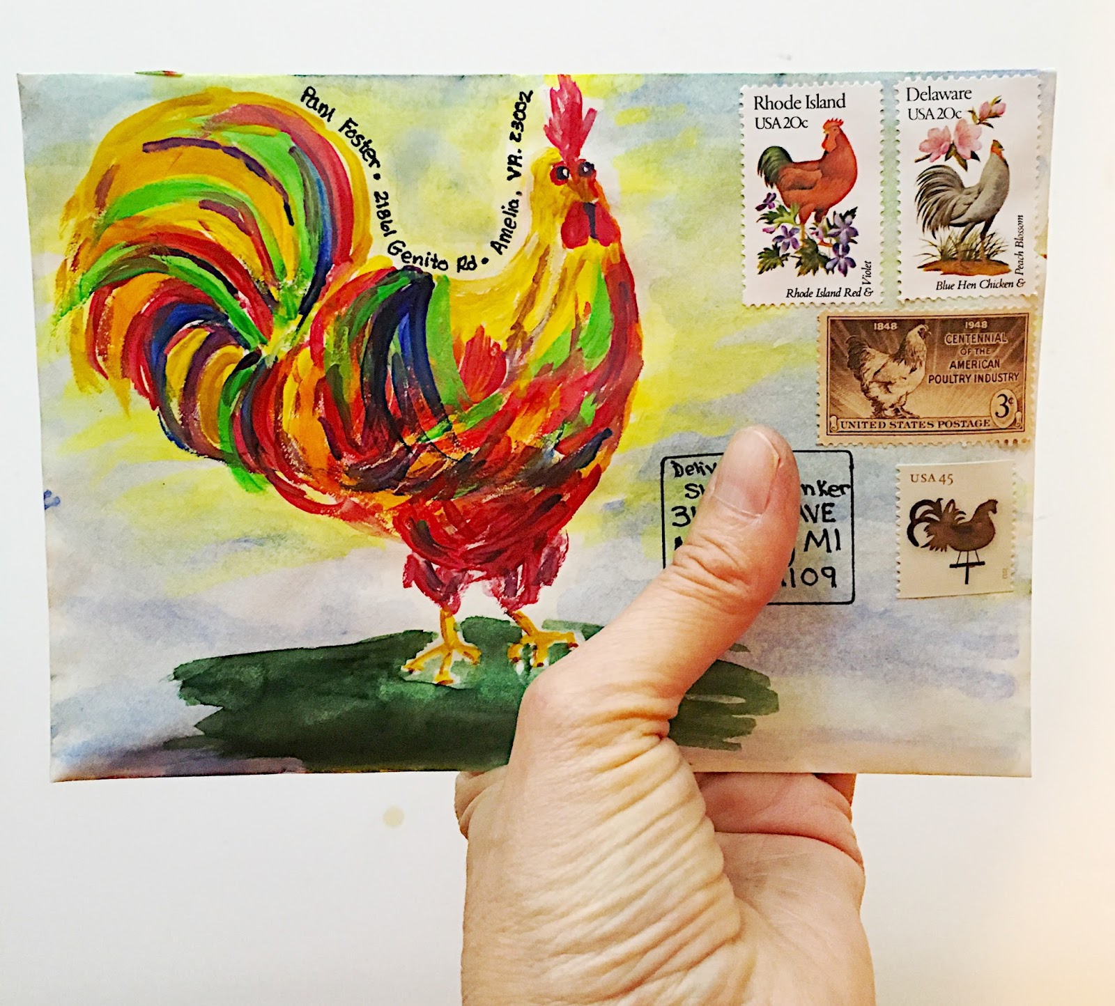 The Lost Art of Letter Writing...Revived!: Chicken Mail