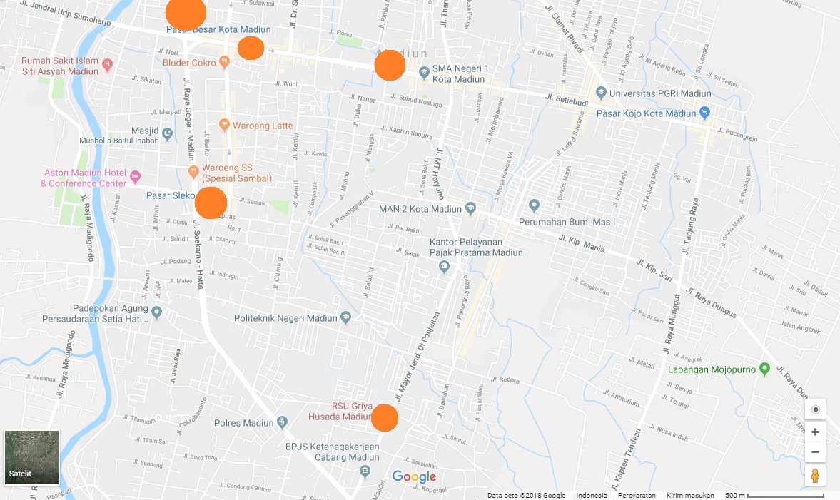 Lokasi Wifi Gratis di Madiun - Masvian