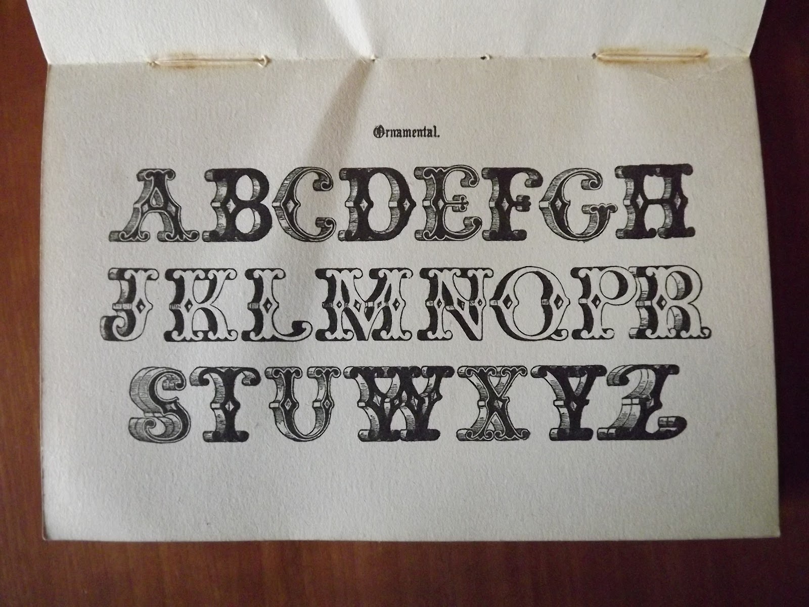 Hashed and Salted: Ticket And Sign Writers' Alphabets.