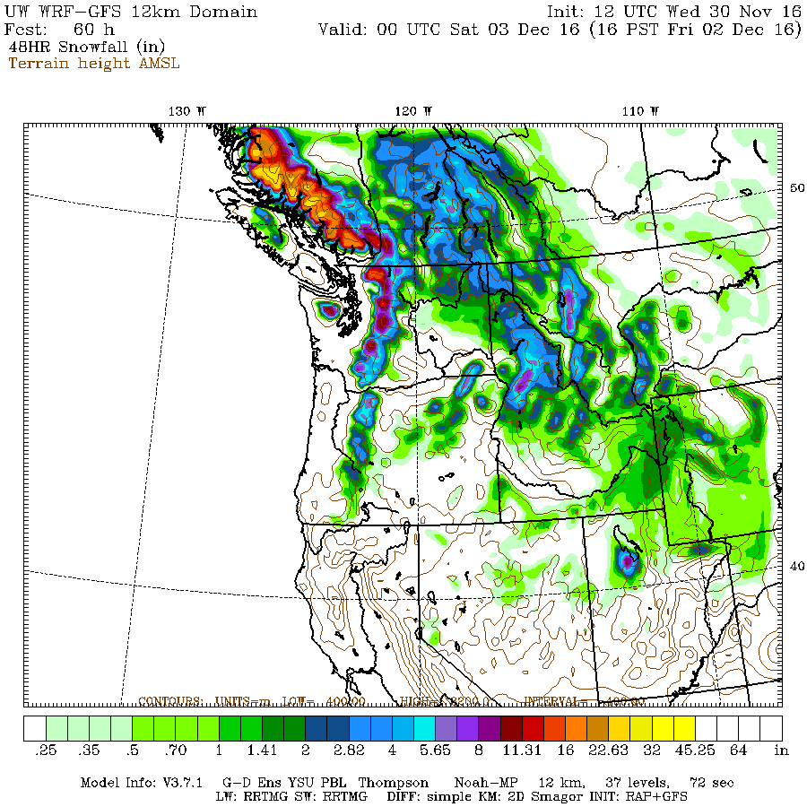 Utah Weather: November 2016