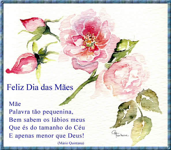 CartÕes Com Mensagens Para O Dia Das MÃes Coisas Pra Ver