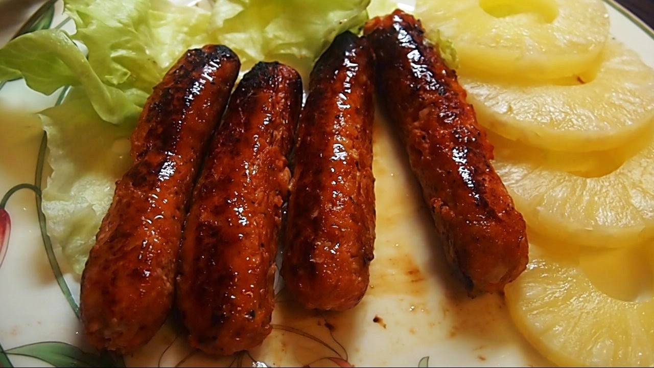 LUWEEH KITCHEN : Chicken Longganisa ( Hamonado )