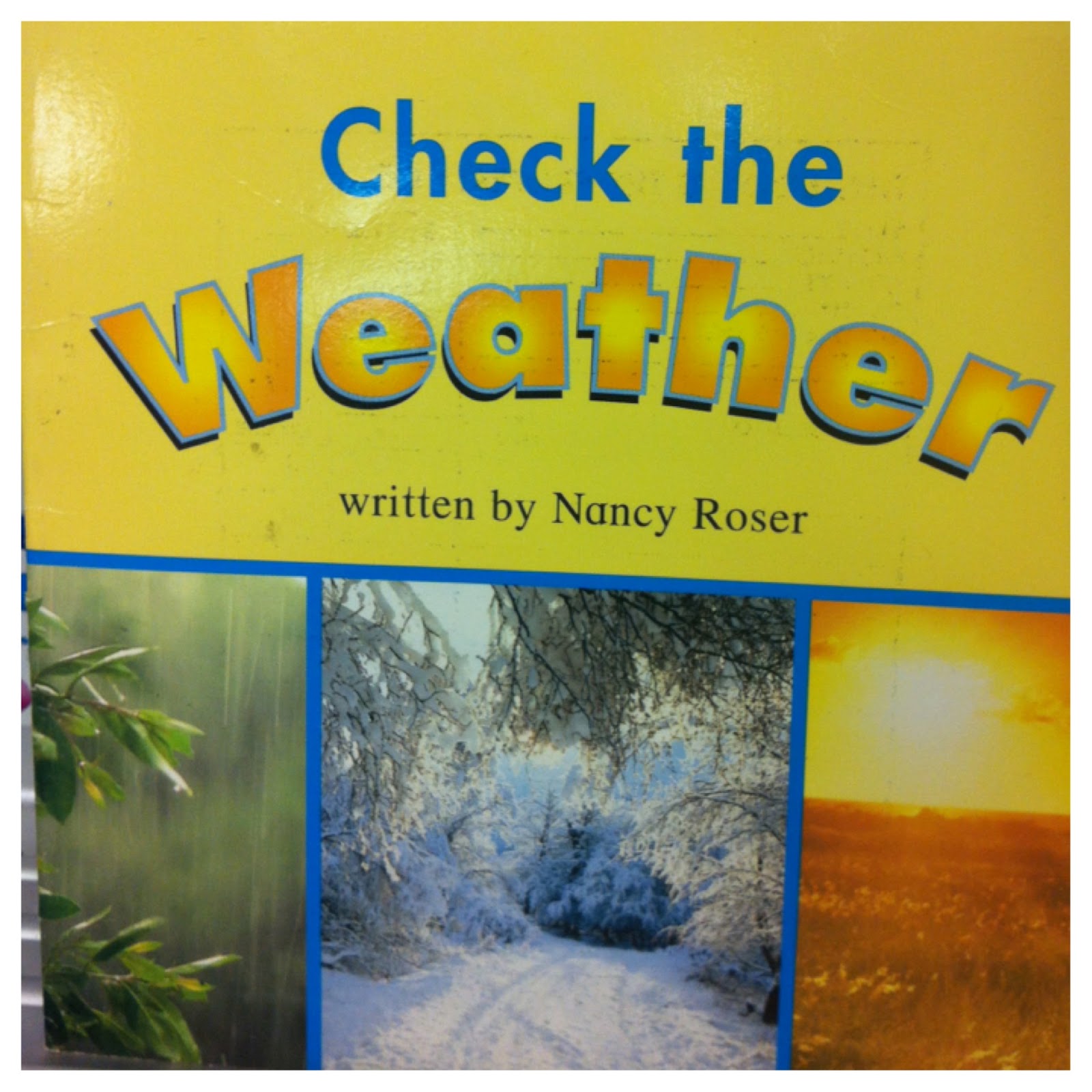 Little Miss Hood's Adventures in Kindergarten: Weather