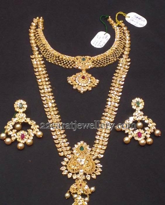 Pachi Long Chain with Chandbalis - Jewellery Designs
