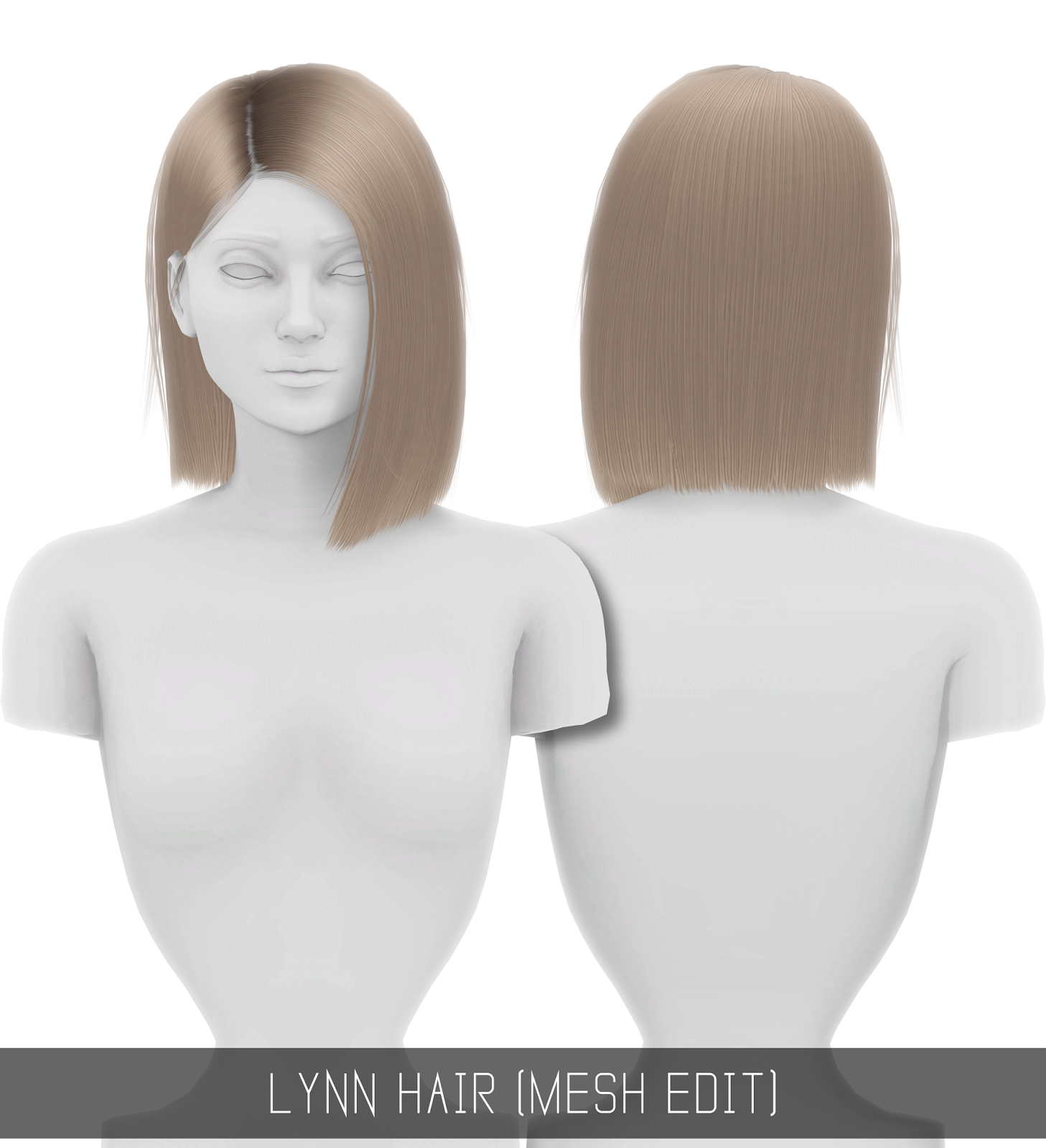 LYNN HAIR (MESH EDIT)