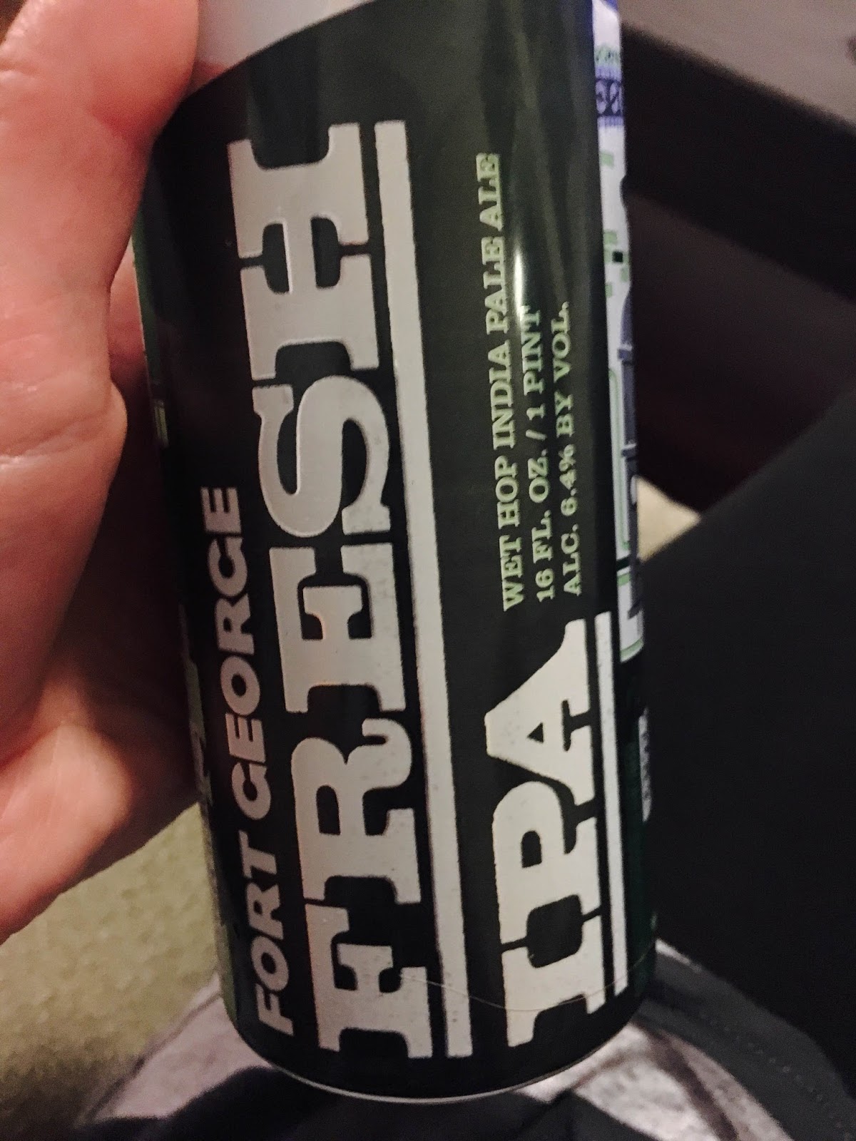 A Hoppy Medium: Beer Friday: Fresh IPA by Fort George Brewery