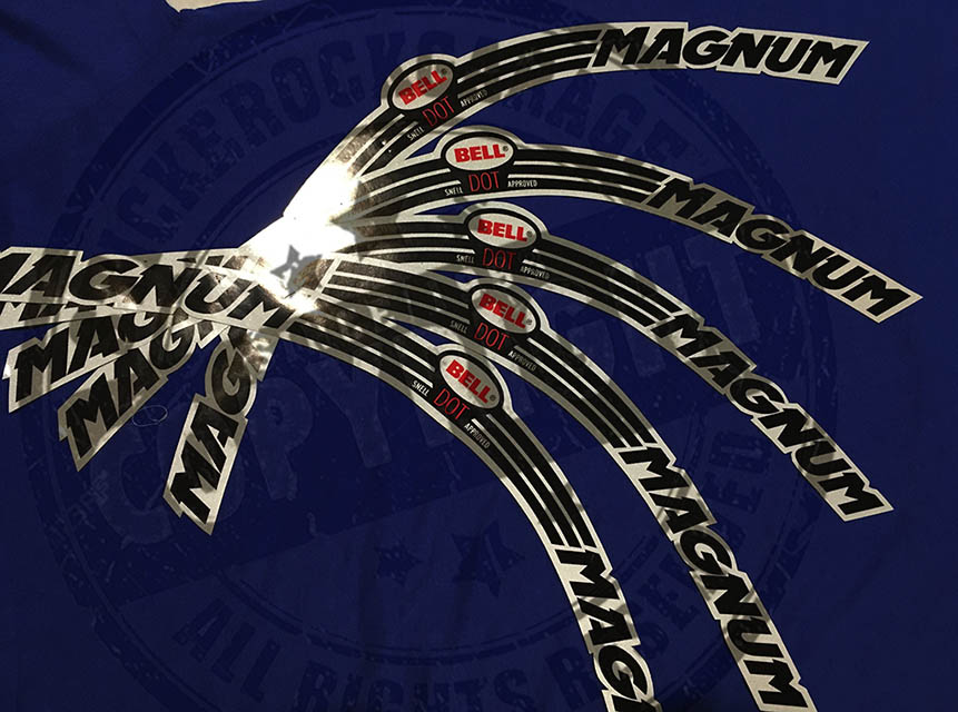 Retro and Vintage Garage: Bell Magnum LTD decal -Reflect