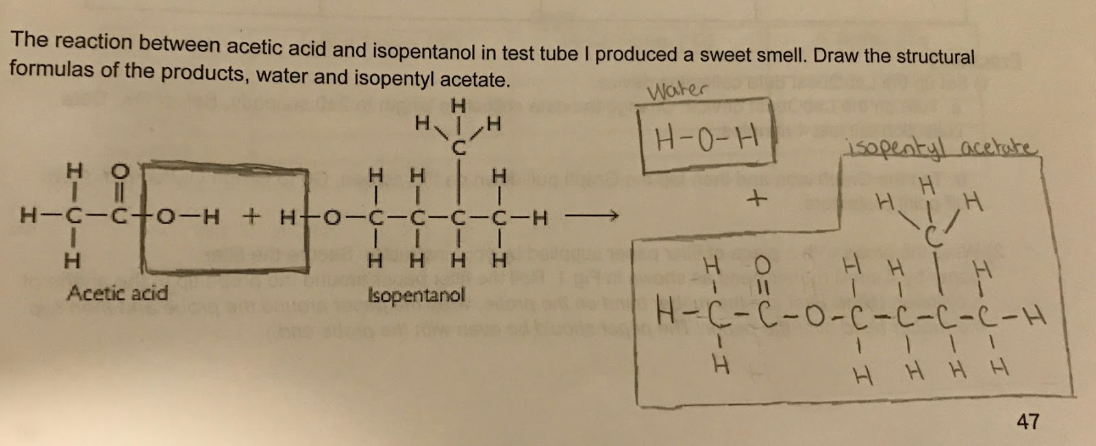 Isopentanol Structural Formula