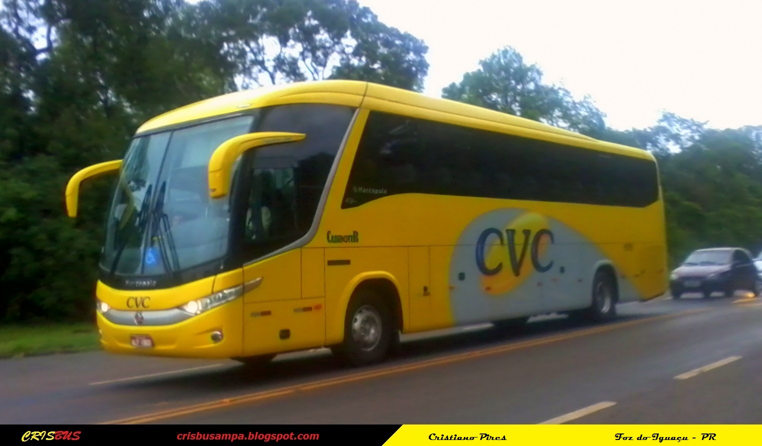 CRISBUS : CVC Turismo - Marcopolo Parardiso G7 1200 - Mercedes-Benz O500R