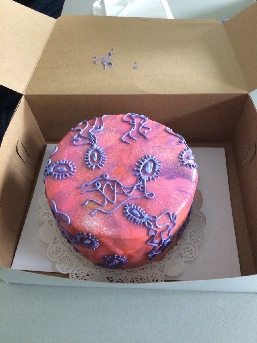 Bacterias Actuaciencia: Pastel de E. coli