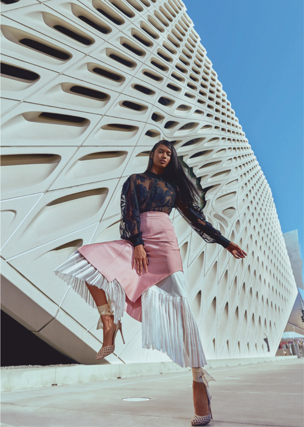 Selina Khan in Harper's Bazaar India January/February 2019 by Vikram Pathak