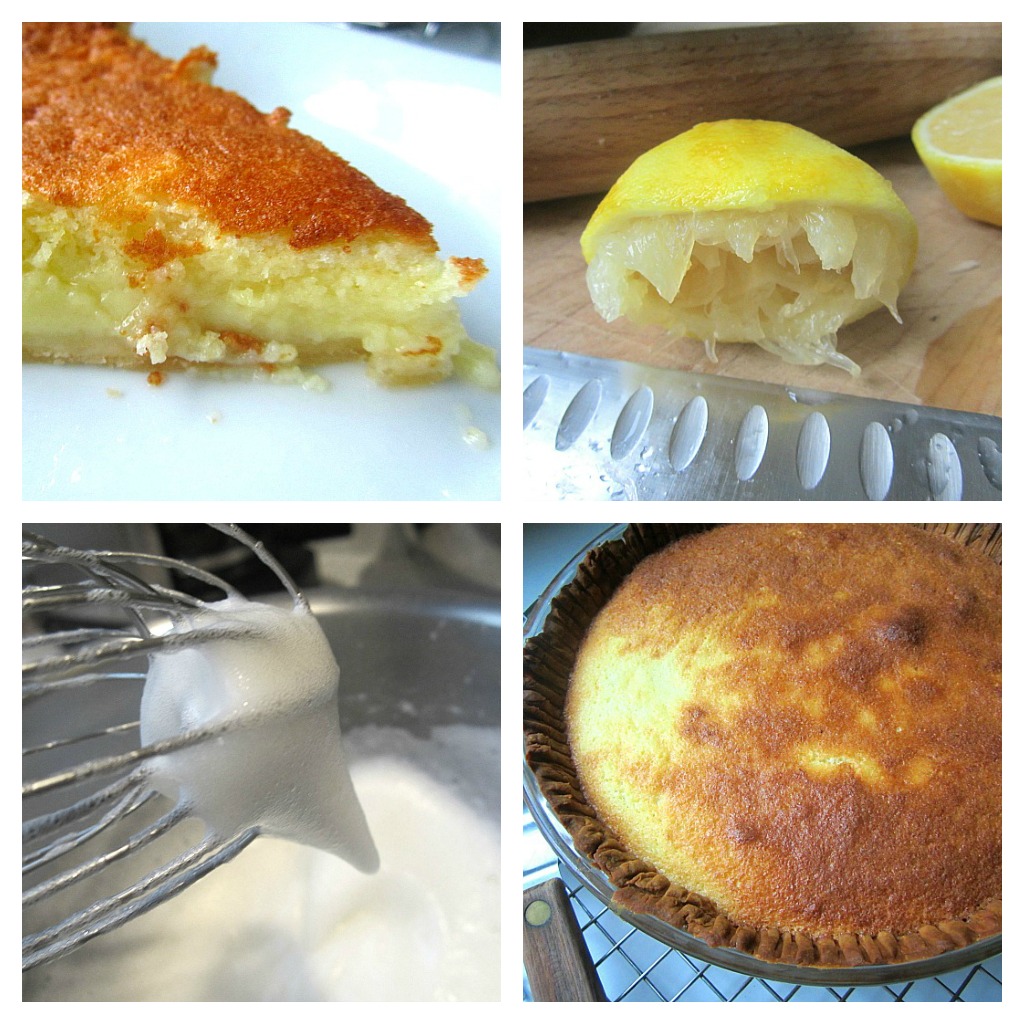 Old Fashioned Lemon Sponge Pie
