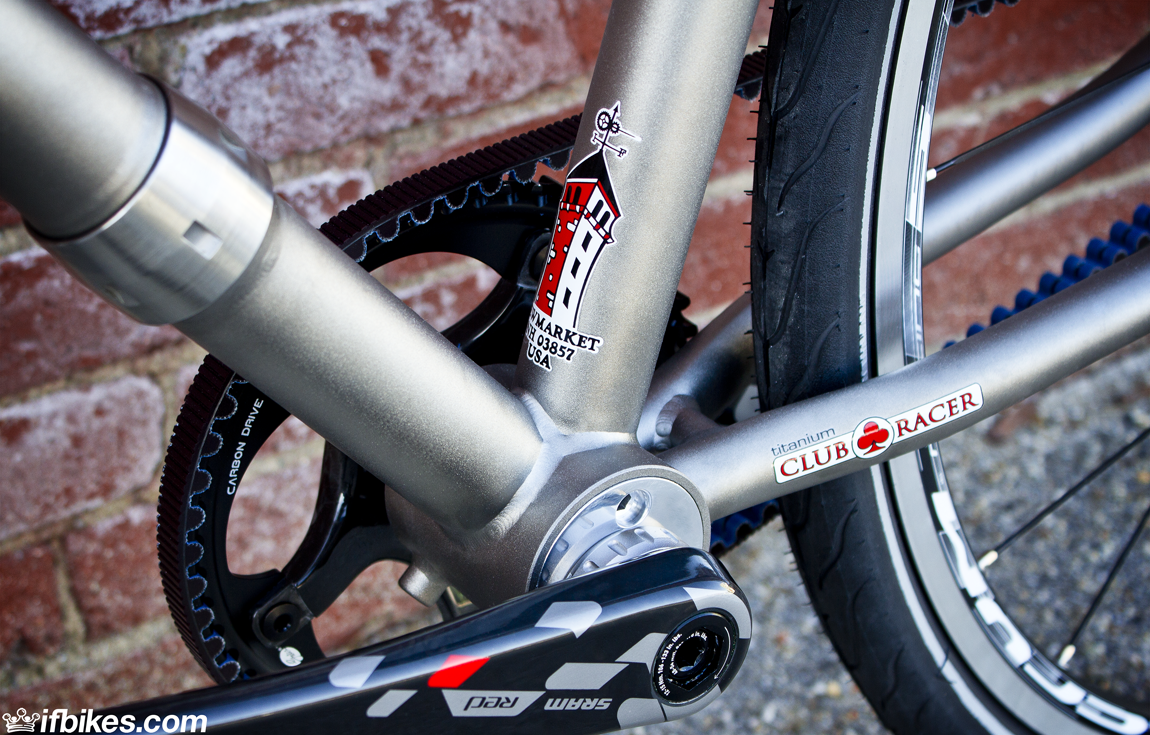 Independent Fabrication Blog: NAHBS 2014: Titanium Club Racer