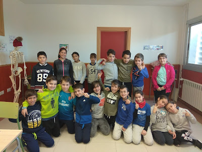 AMIGOS ACTIVOS: Students from classes 4º CEIP San Roque (Amigos Huerva)