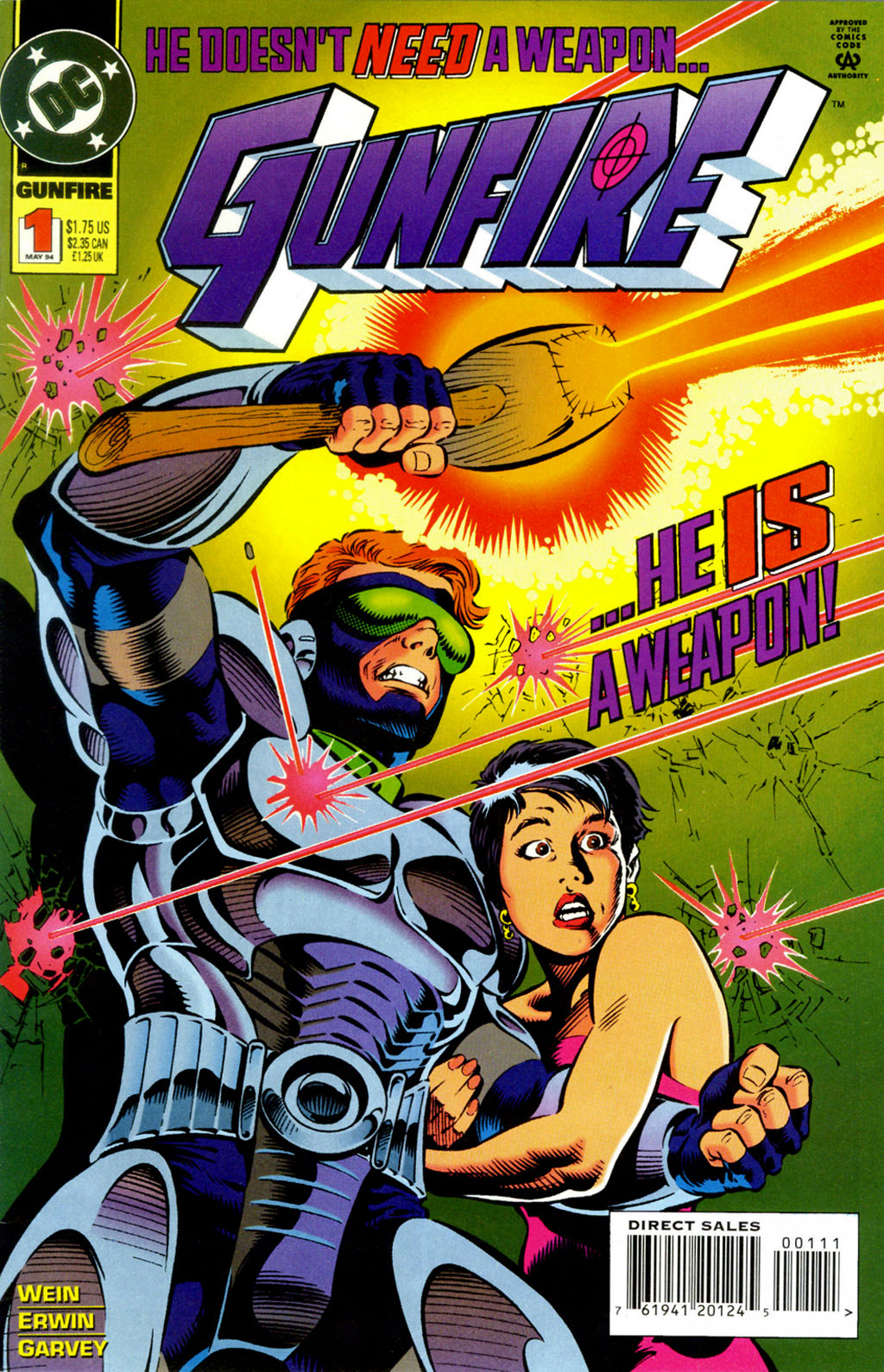 NOT BLOG X: GUNFIRE #1 - May 1994