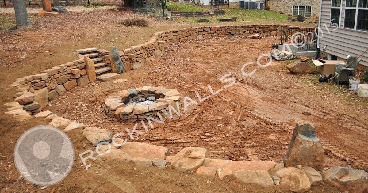 ROCKIN WALLS: 11/2013 Edgewood Drive Project, 3' Retaining Wall ...