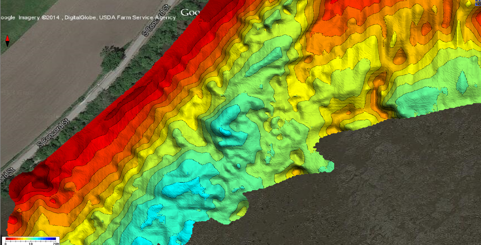 Netbook To Chartplotter Project: Depth Maps of Pool 16 Mississippi River