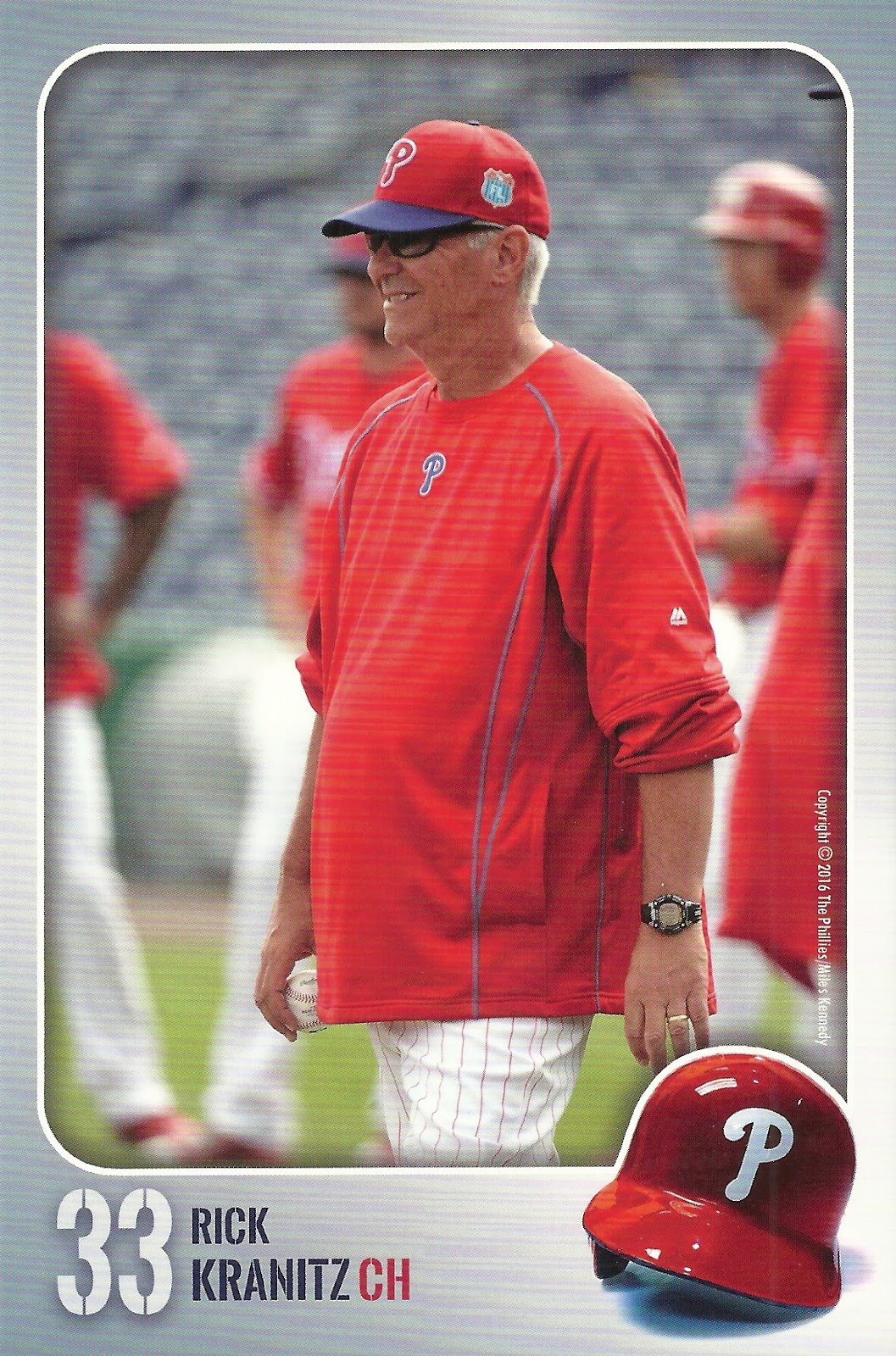 The Phillies Room: 2017 Chachi #32 Rick Kranitz CO