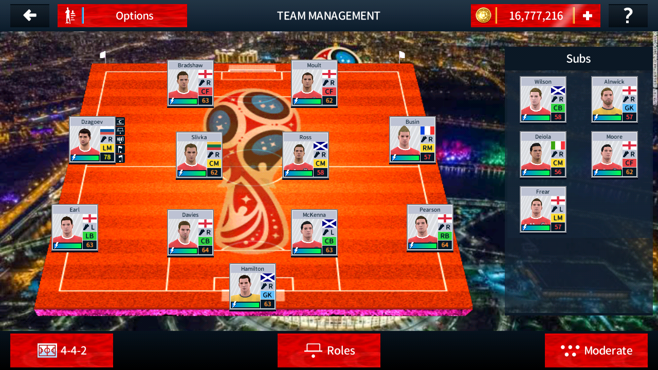 Dream League Soccer 18 Mod World Cup Rusia v5.061 Android Offline ...