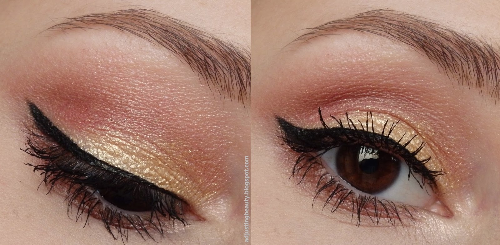 Rose Gold Makeup - Adjusting Beauty