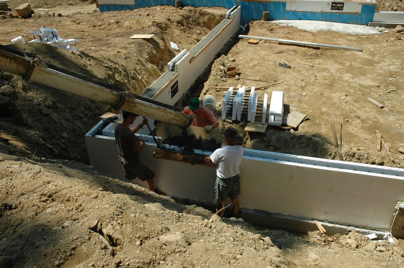 Our New England Energy Star ICF Home Build: Excavation, Footings, Frost ...