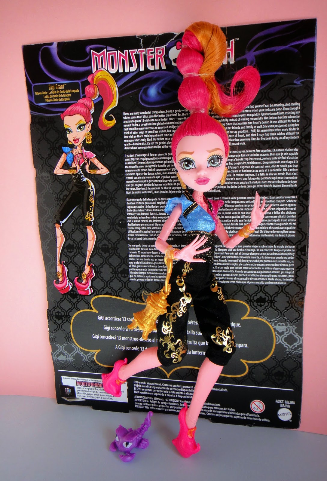 Mis Muñecas: MONSTER HIGH - GIGI GRANT
