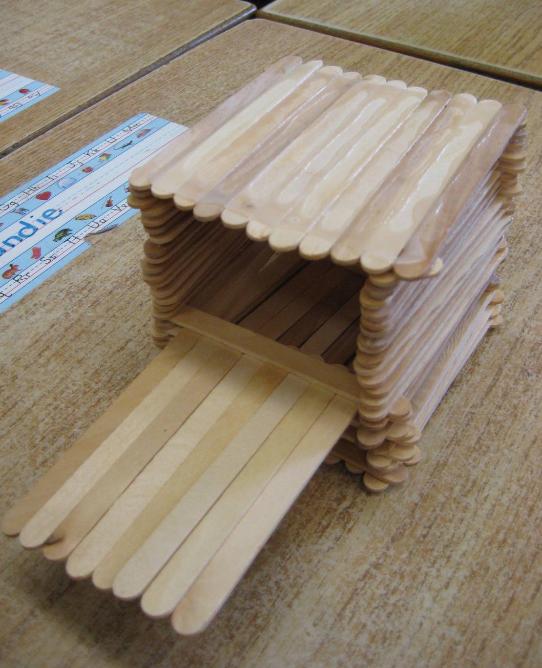 ms. brown's classroom: 100's Day -- 100 Popsicle Sticks