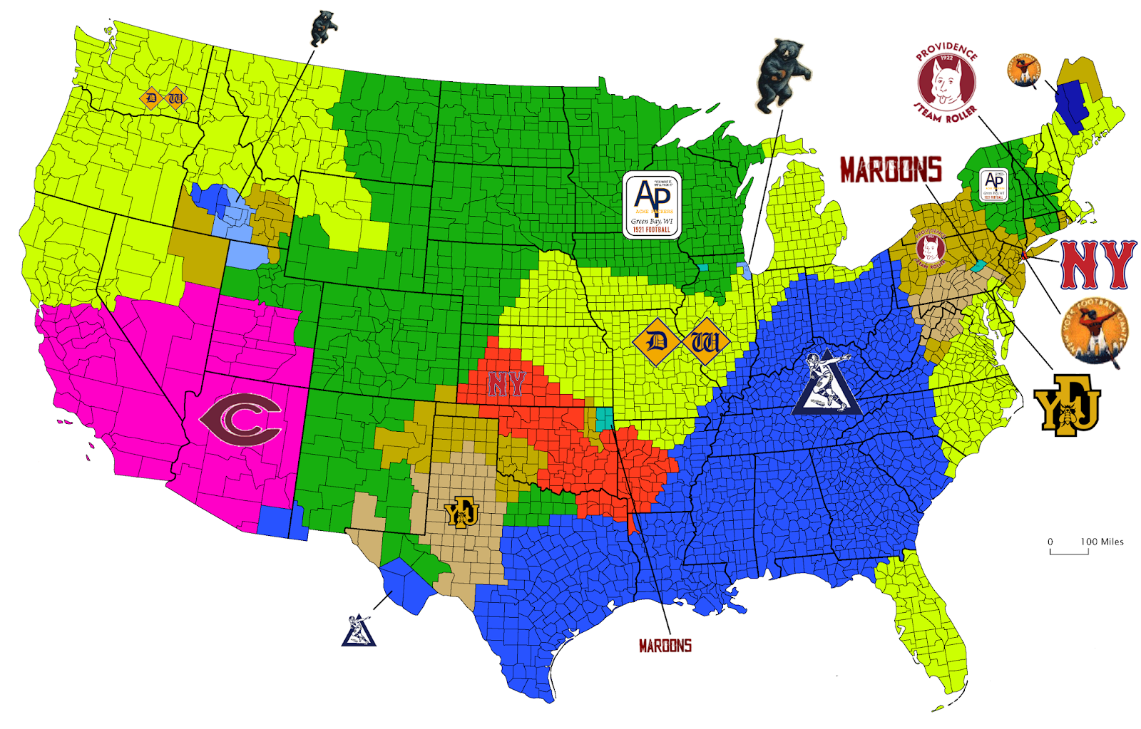 Royal Ramblings: NFL Empires: 1928