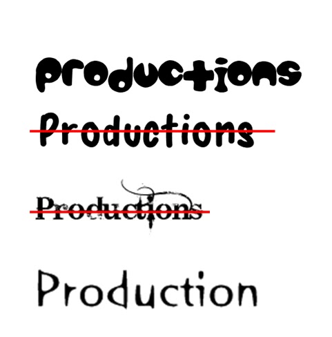 Abira Imran's Media Blog: Production Company Logo Design