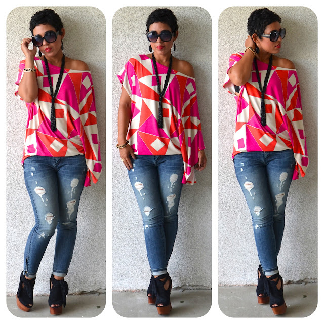 DIY Tunic, Distressed Skinnies, Heelless Shoes + Pattern Review of ...