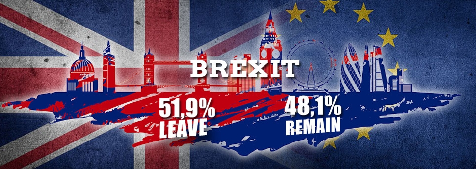reportages: BREXIT Ufficiale: Leave 52%, Remain 48%