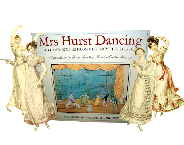 Back Stitches: Mrs Hurst Dancing!
