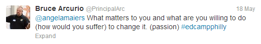The Principal-Arc: #edcampphilly 2013 - Simply Wonderful!