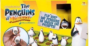 The Playful Otter: The Penguins of Madagascar Memory Game